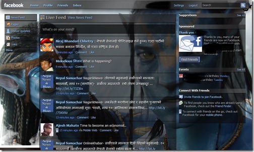 Personalize your Facebook : Change your Facebook Themes